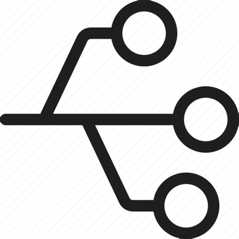 Diagram Branch Division Icon Download On Iconfinder