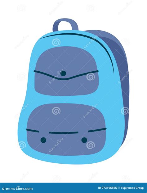 School Backpack Icon Stock Vector Illustration Of Schoolbag 273196865