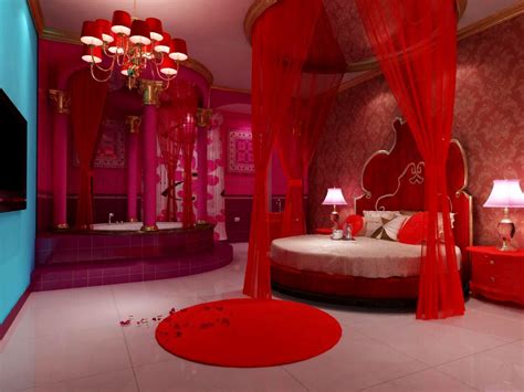 Red Room Decor For Couples
