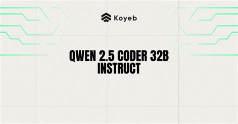 Deploy Qwen 25 Coder 32b Instruct One Click App Koyeb