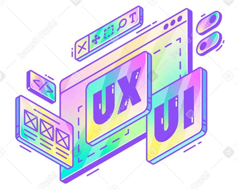 Lettering Uxui With Toolbar And Web Design Interface Text Png Svg