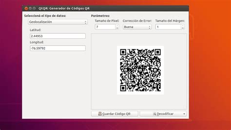 generate and decode qr codes in ubuntu with the help of qtqr