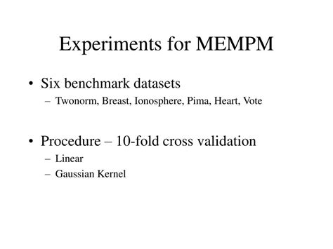 PPT Variations Of Minimax Probability Machine PowerPoint Presentation ID