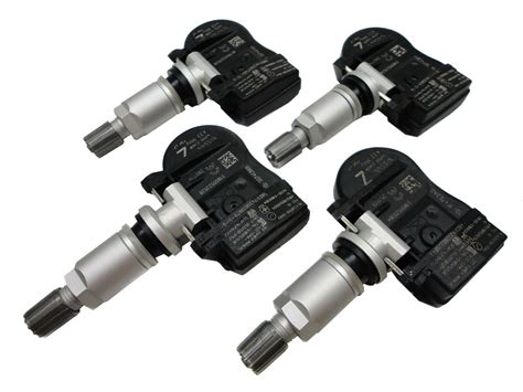 Nissan Tpms Tire Pressure Sensors Complete Set Of 4 With Service Kits Z