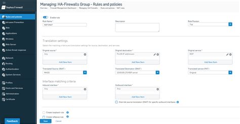 Sophos Firewall Ha Active Passive Deployment With Amazon Transit