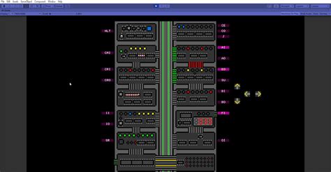 Here Is The Start To My Simulation Of My 8 Bit Cpu R Beneater