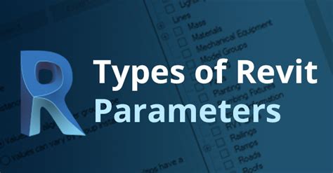 types of revit parameters