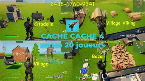 CACHE CACHE Zones By Jevousdonne Fortnite Creative Map Code Fortnite GG