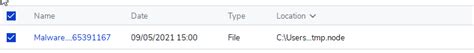 Detection Coming From Tmp Node Files From AppData Local Temp File Detections Malwarebytes Forums