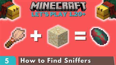 How To Find Sniffers Episode Minecraft Let S Play YouTube