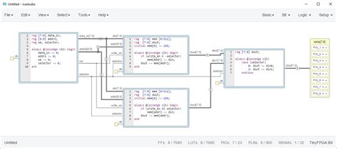 trouble producing a bram array r yosys