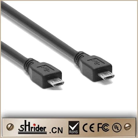 Two Sided Usb Micro Cable Both Ends Micro Usb Otg Cable For Mobile Phone Buy Both Ends Micro