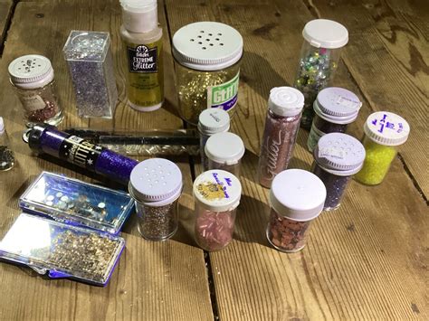 Glitter Sequins Crafting Collection 21 Etsy