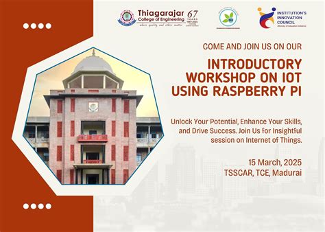 Introductory Workshop On Iot Using Raspberry Pi Raspberry Pi Events