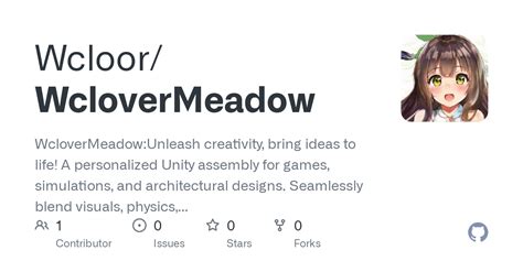 GitHub Wcloor WcloverMeadow WcloverMeadow Unleash Creativity Bring Ideas To Life A