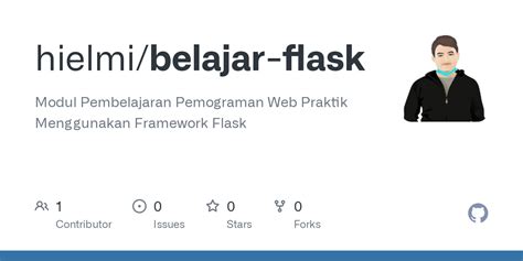 github hielmi belajar flask modul pembelajaran pemograman web