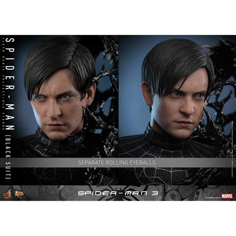 Marvel Spider Man 3 Spider Man Black Suit Tobey Maguire 16 Scale