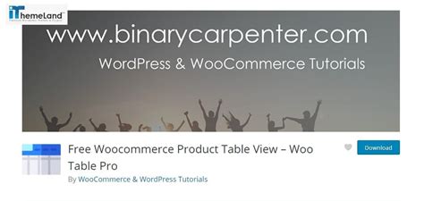 10 Best Woocommerce Product Table Plugins Ithemelandco