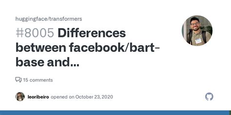 Differences Between Facebookbart Base And Facebookbart Large · Issue
