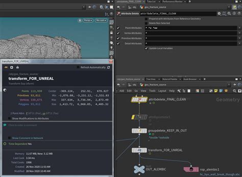 Desperate To Get The Animated FBX Export To Work General Houdini Questions Od Forum