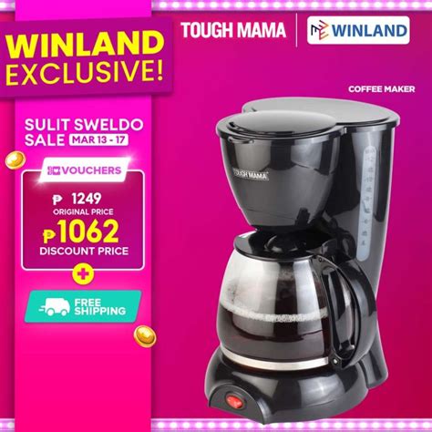 Tough Mama By Winland 12 Cups Coffee Maker Coffee Machine With Keep