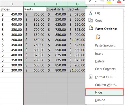 Como Ocultar Ou Reexibir Colunas No Microsoft Excel Mais Geek