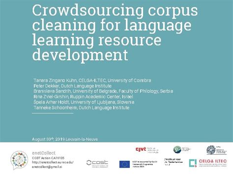 Crowdsourcing Corpus Cleaning For Language Learning Resource Development