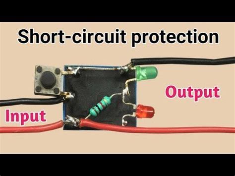 Simple Short Circuit Protection Circuit Save Your Battery Power Supply YouTube Simple