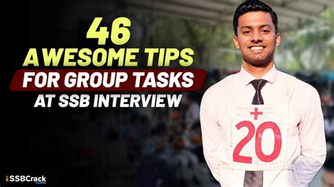 46 Awesome Tips For Group Tasks At SSB