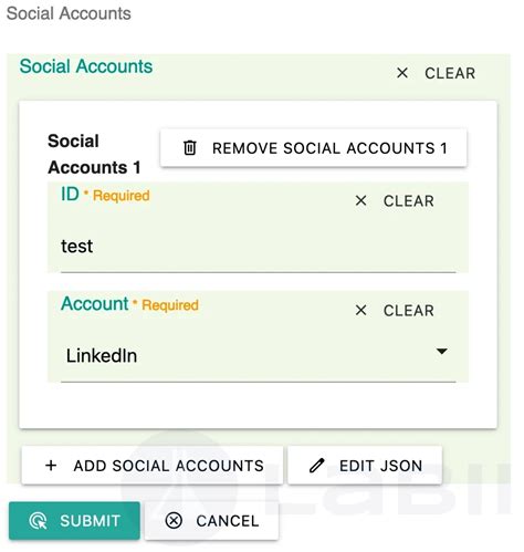 Nested Fields Labii Documentation