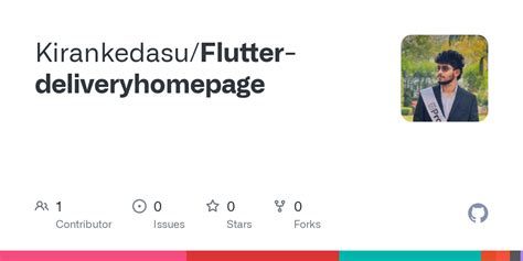 GitHub Kirankedasu Flutter Deliveryhomepage