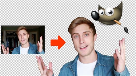 QUICK EASY How To Cut Out An Object Using Gimp YouTube Thumbnail Tutorial YouTube