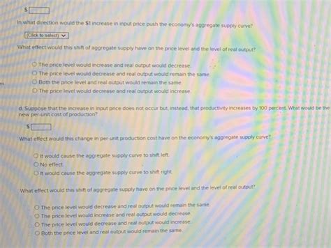 solved suppose that the table presented below shows an