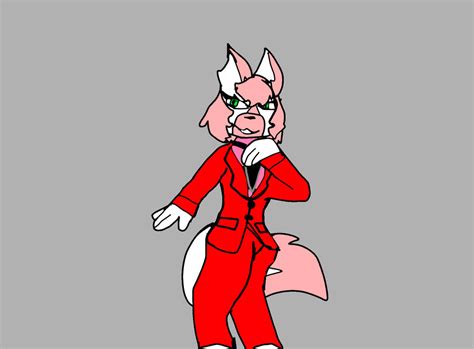 Peppermint In A Suit By Peppermintwolfonyt On Deviantart