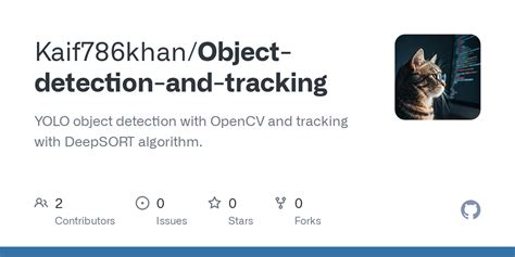 Github Kaif786khanobject Detection And Tracking Yolo Object Detection With Opencv And