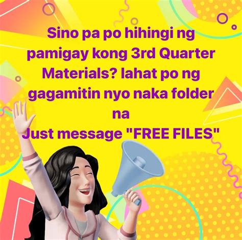 Taga Deped Ako Grade 6 Message Me “3rd Quarter Materials”📨