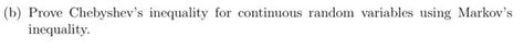 solved q2 a prove markov s inequality for nonnegative