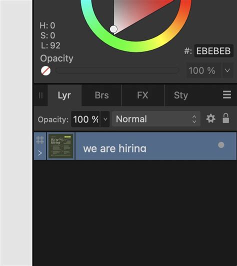 Ui Issue With Larger Text V2 Bugs Found On Macos Affinity Forum