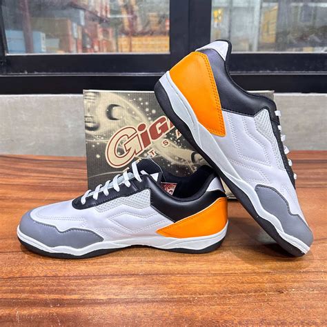 รองเท้าฟุตซอล Giga รุ่นfg420 สีดำ น้ำเงิน ขาว ไซส์ 39 44 Shoe Mutelu Thaipick