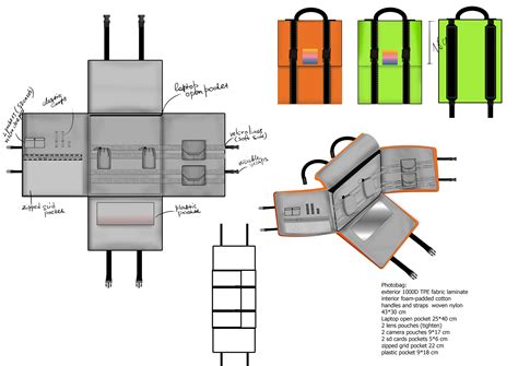 Apparels Gloves And Bags Their Tech Pack Design On Behance