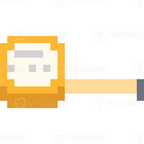 Pixel Art Tape Measure Icon Png