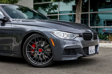 Mineral Gray Metallic Bmw F30 335i With Aftermarket Carbon Graphite