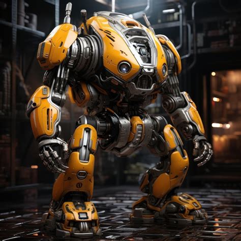 Premium Ai Image Hightech Robots