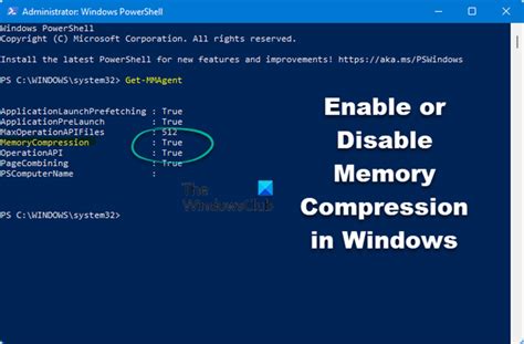 How To Enable Or Disable Memory Compression In Windows 1110