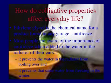Ppt An Investigation Of Colligative Properties Powerpoint