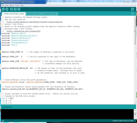 Bluetooth Low Energy Lights Festive Feather Holiday Lights Adafruit