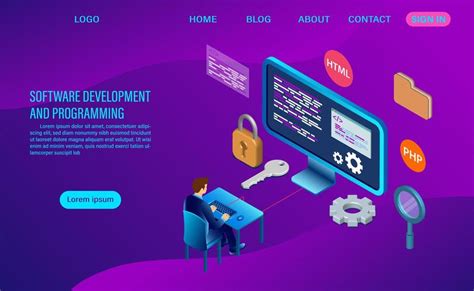 Software Development And Coding Computer Code With Window Interface 686964 Vector Art At Vecteezy