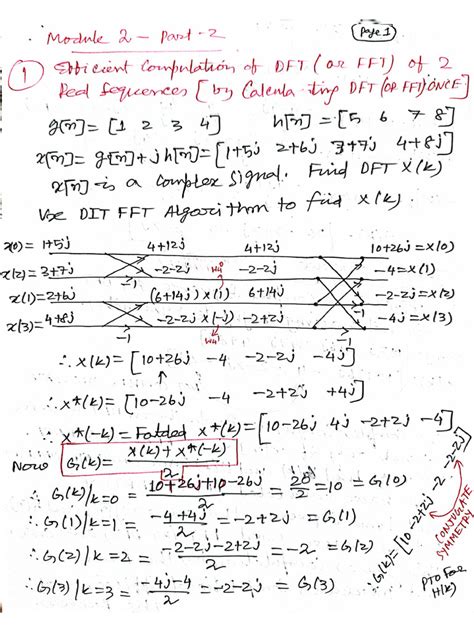 Efficient Computation Of Dft N Point And 2n Point Pdf