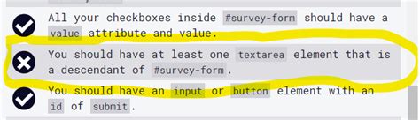 Survey Form Build A Survey Form Html Css The Freecodecamp Forum