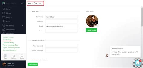 Paymo Integration Lambdatest